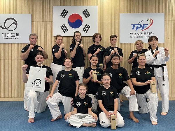 “태권도원 방문 위해 호주에서 왔습니다”